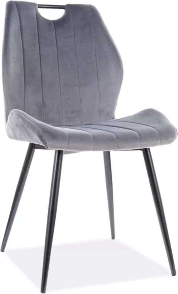 Čalouněná jídelní židle Arco Velvet - výběr z 4 provedení