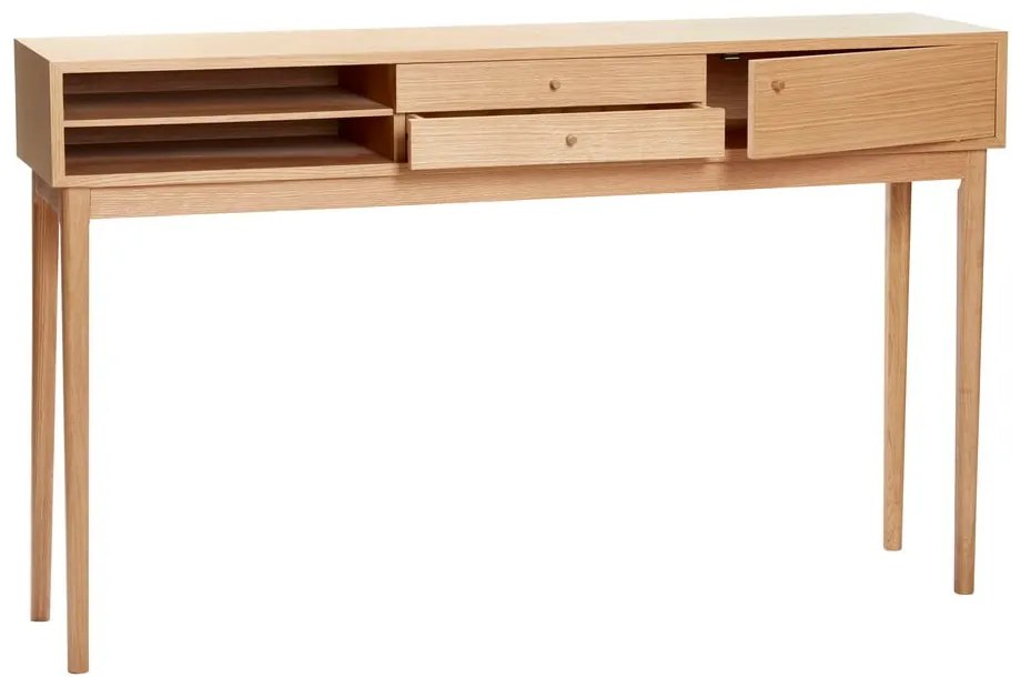 Pracovní stůl v dekoru dubu 37x145 cm Collect – Hübsch