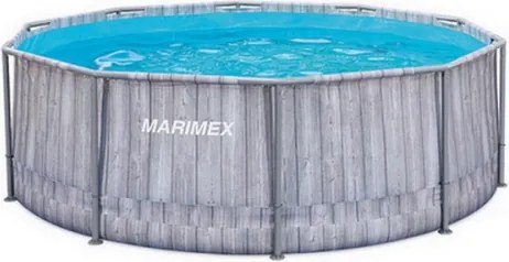 Bazén Florida 3,05x0,91m ŠEDÉ DŘEVO se skimmerem Marimex 10340316