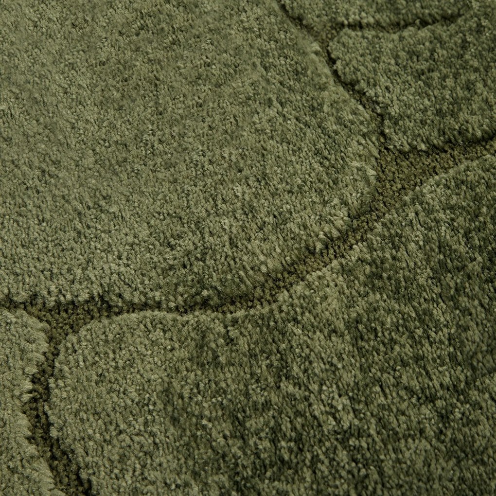 Koberec Alba6, 160x230 cm, olivový