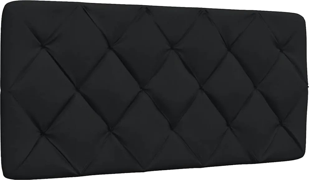 Rám postele bez matrace černý 100 x 200 cm textil 3310582