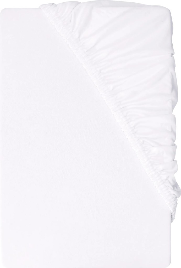 Livarno® Žerzejové napínací prostěradlo, 180–200 x 200 cm (bílá)