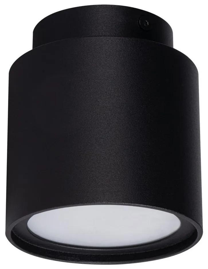 Kanlux | Kanlux 24362 - LED Stropní bodové svítidlo SONOR 1xGU10/10W/230V + LED/4W černá | KX2413