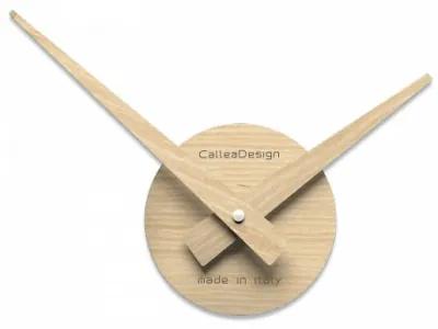 Designové hodiny 10-311 CalleaDesign Botticelli piccolo natur 32cm (více variant dýhy) Dýha wenge - 89