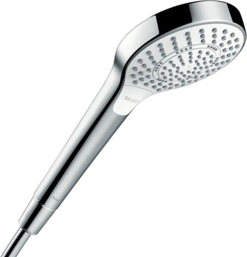 Hansgrohe Croma Select S, ruční sprcha 110 Multi EcoSmart, bílá/chromová, HAN-26801400