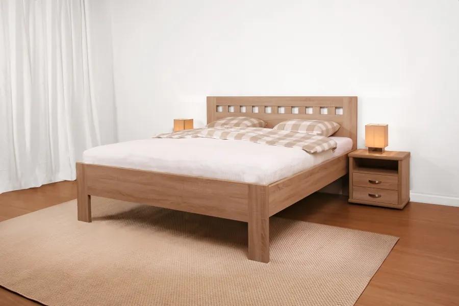 BMB Dřevěná postel Ella Mosaic 200x90