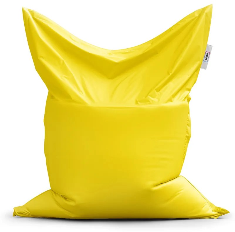Sedací vak SABLIO - Žlutá 2 150x100 cm