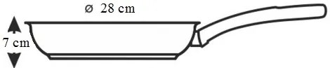 KELA Pánev 28cm, greblon KERROS KL-11568