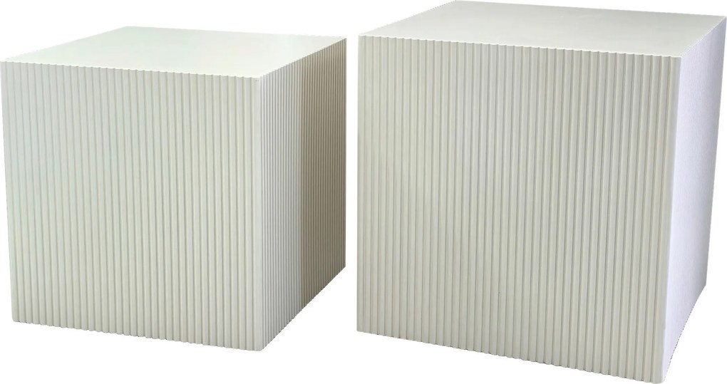 XXXLutz SADA KONFERENČNÍCH STOLKŮ, kašmírová, kompozitní dřevo, 45/40/45/40/45/40 cm Xora - Konferenční stolky - 008443018601