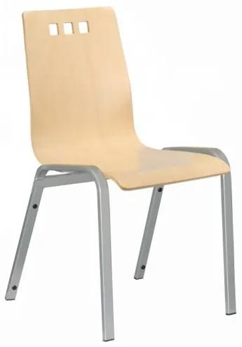 Jednací židle EMPIRE 68 dřevěná - nosnost 160 kg - výběr barevného provedení - 3D914