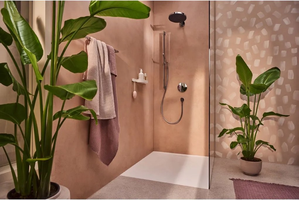 HANSGROHE Hansgrohe, sprchové rameno S 390 mm, chromová, HAN-24357000