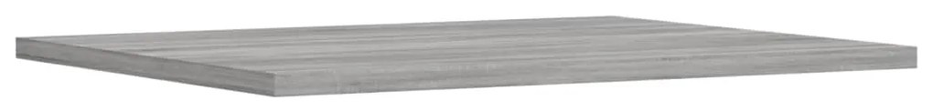 vidaXL Nástěnné police 4 ks šedé sonoma 40x50x1,5 cm kompozitní dřevo [838221]