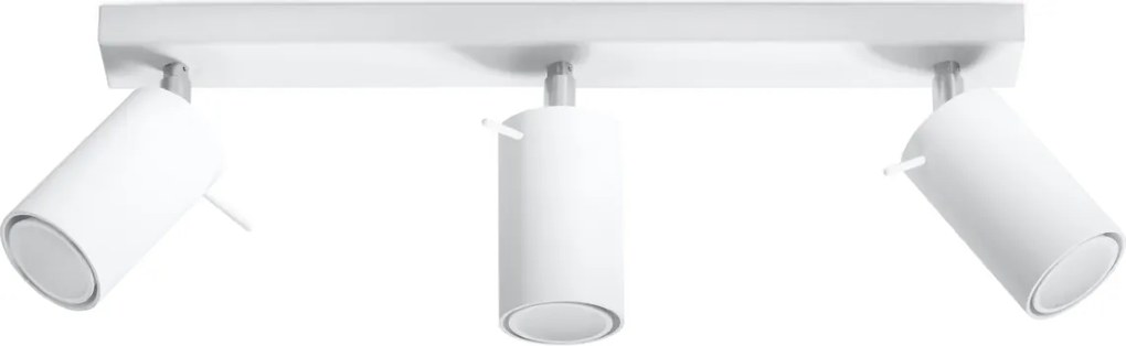 Sollux Lighting Stropní svítidlo RING 3 bílé