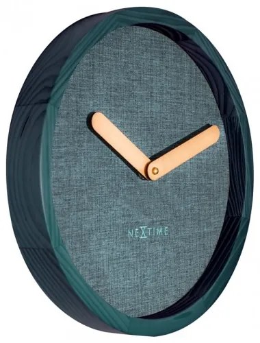 Designové nástěnné hodiny 3155tq Nextime Jeans Calm 30cm