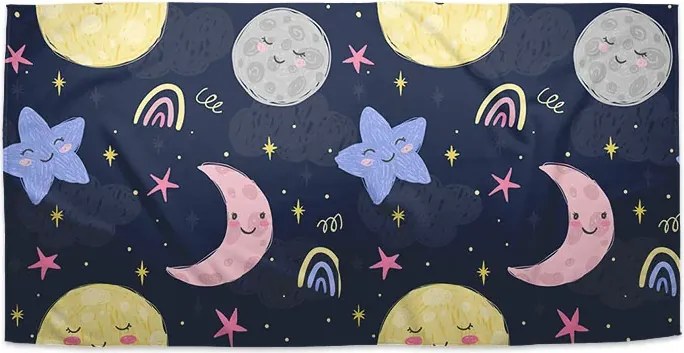 Sablio Ručník Dětské nebe - 50x100 cm
