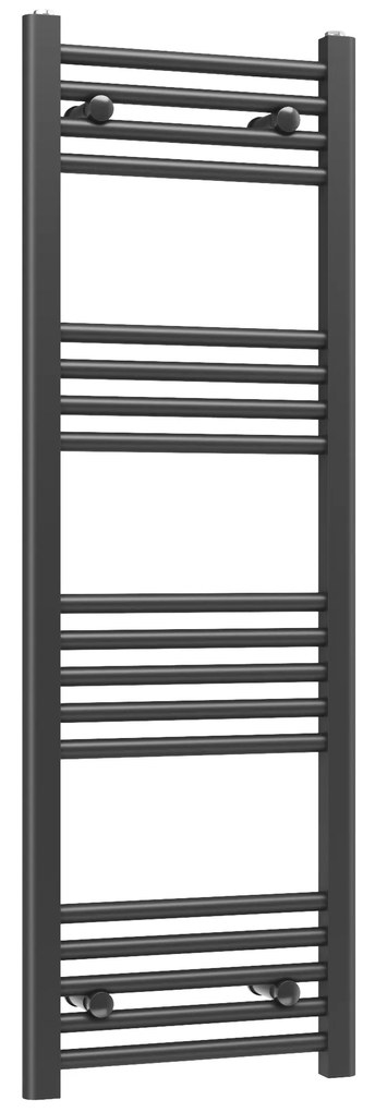 Erga Basic, topné těleso 1200x400 mm, 409 W, černá, ERG-LAV-BASIC-12040-BK