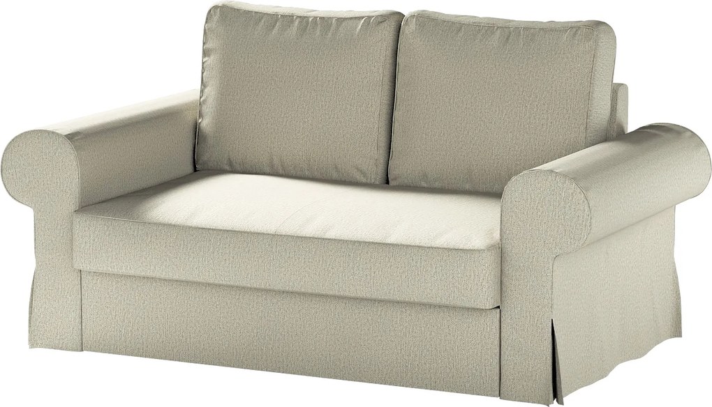 Potah na pohovku IKEA Backabro 2-místná, rozkládací barva béžová látka pletený vzor