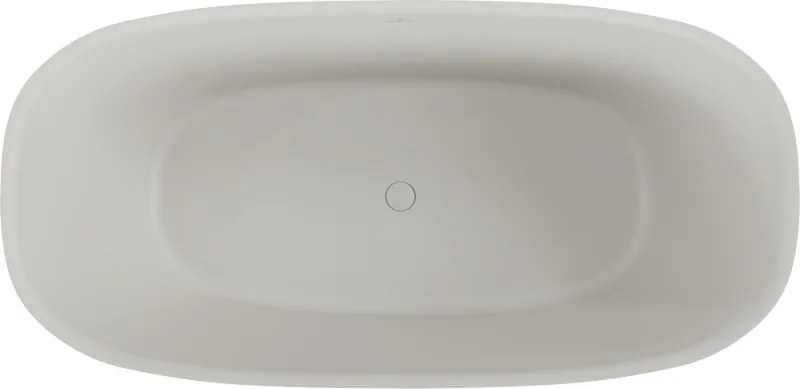 Mexen Como volně stojící vana z konglomerátu 150 x 82 cm, beton mat - 57311508261