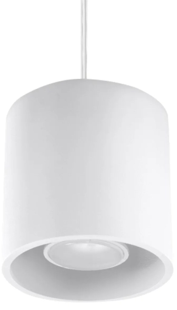 Sollux Lighting Závěsné svítidlo ORBIS 1 bílé