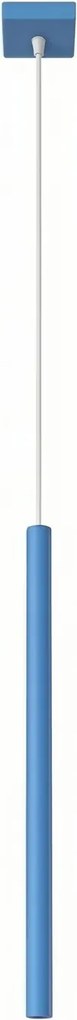 Sollux Lighting Závěsné svítidlo PASTELO 1 azurové