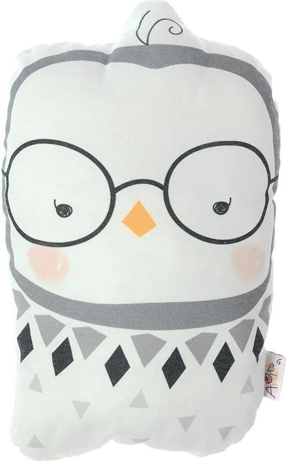 Dětský polštářek s příměsí bavlny Mike & Co. NEW YORK Pillow Toy Argo Birdie, 17 x 27 cm