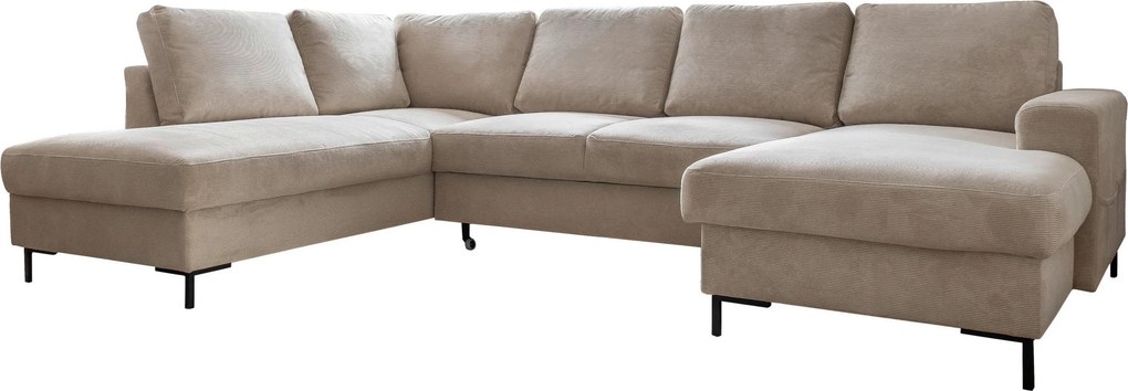 XXXLutz SEDACÍ SOUPRAVA, textil, béžová MID.YOU - Sedací soupravy - 001454002617