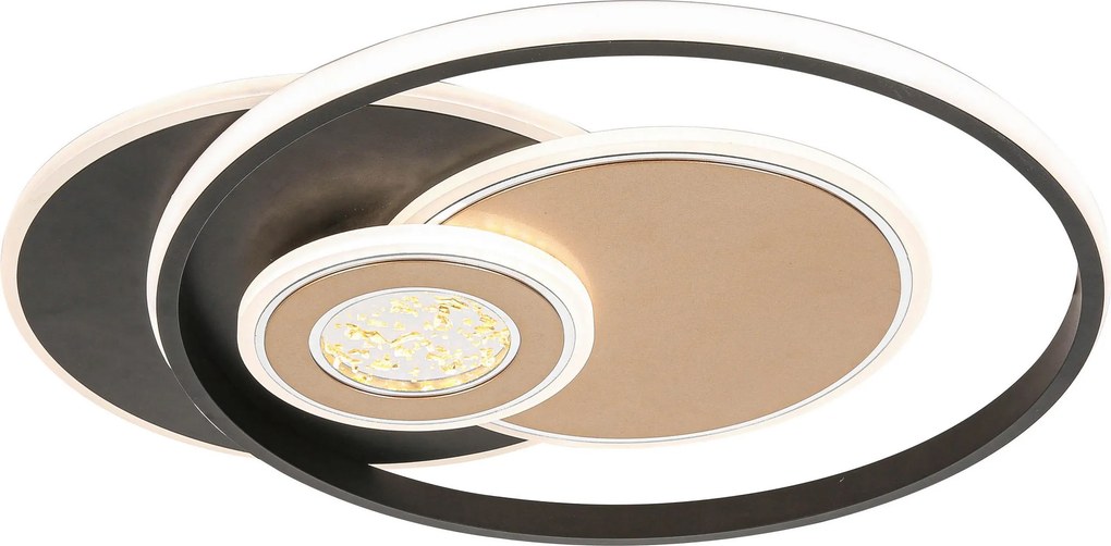 XXXLutz STROPNÍ LED SVÍTIDLO, 49,5/42/6 cm Novel - Online Only svítidla - 008227165401