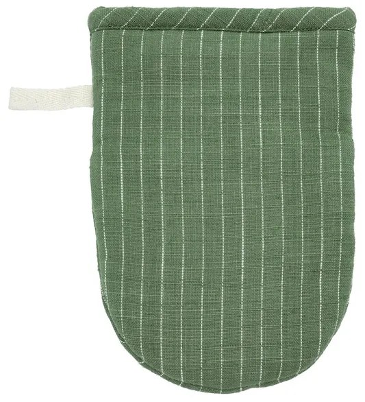 Södahl Mini kuchyňská chňapka 14x21 Line Green