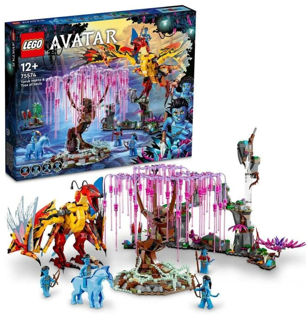Lego stavebnice lego avatar  75574 toruk makto a strom duší