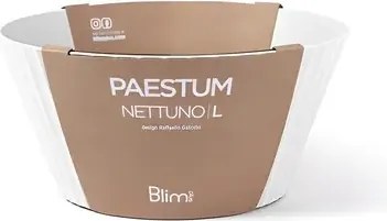BlimPlus Mísa Nettuno L bílá / Mísa / Průměr 25 cm / Plast