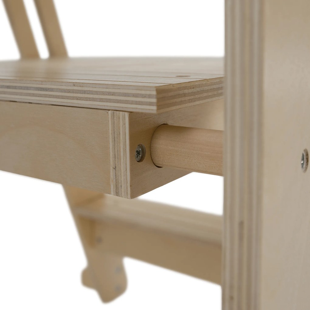Montessori skládací učící věž LIVI - přírodní