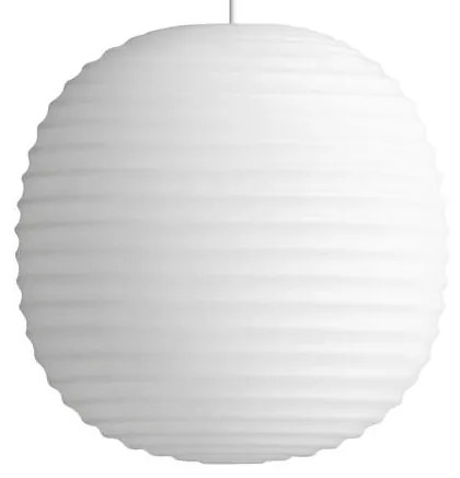 New Works Závěsné svítidlo Lantern Pendant, Small, Frosted White Opal Glass 20610