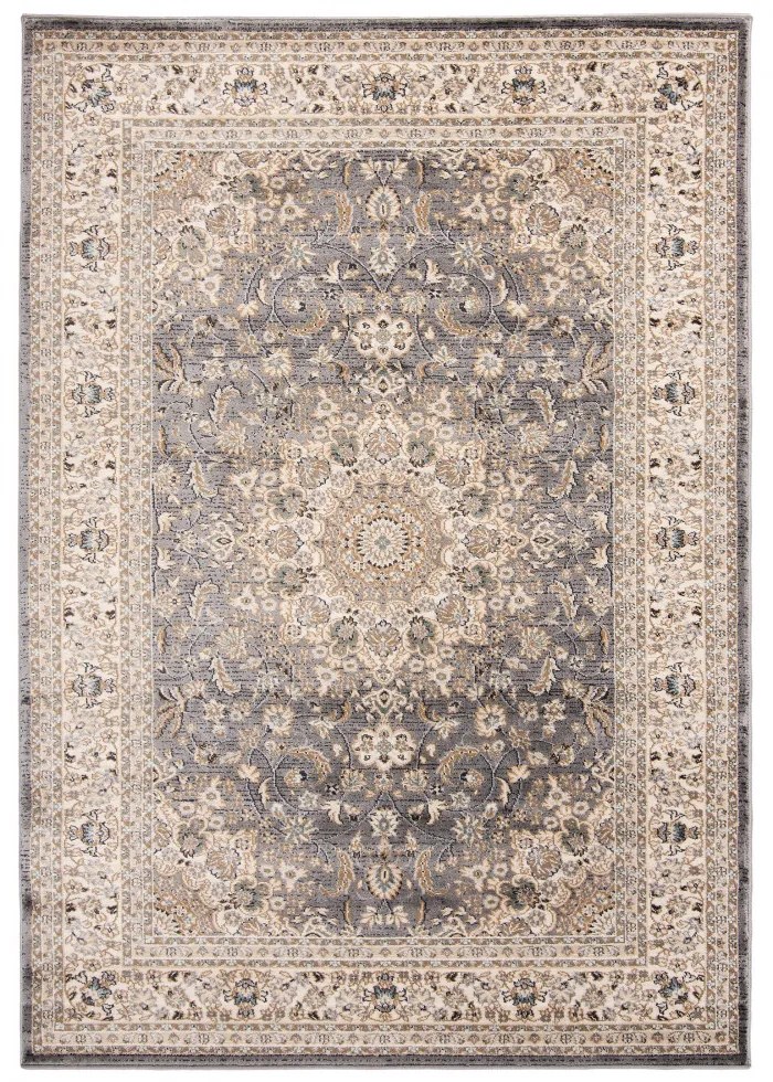 Kusový koberec Izmit šedý, Velikosti 60x100cm