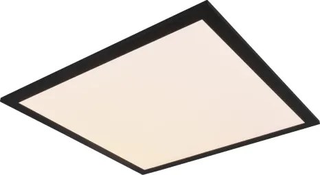 Stropní LED osvětlení Alpha 45x45 cm, černé