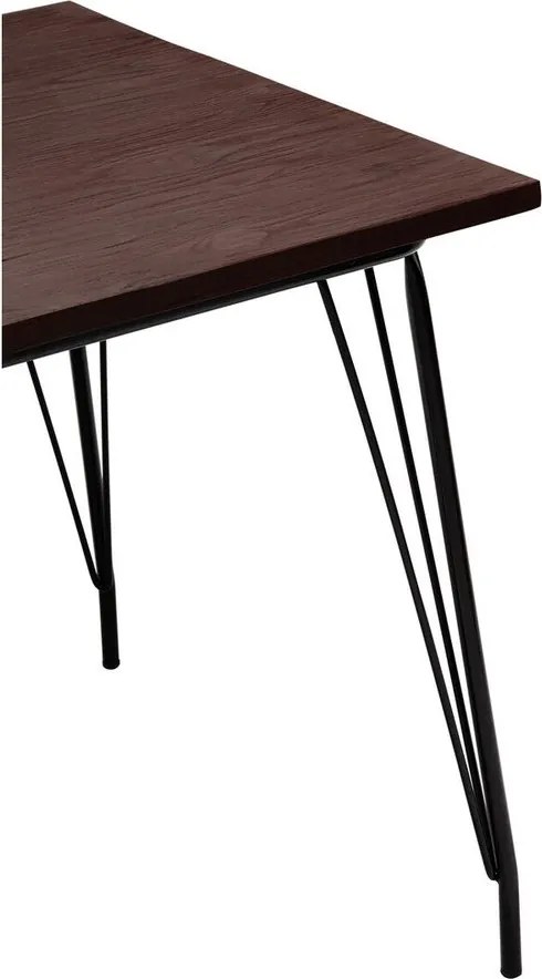 Jídelní stůl z jilmového dřeva ø 80 cm District – Premier Housewares