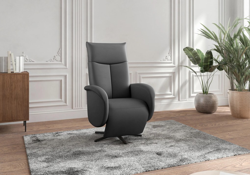 XXXLutz RELAXAČNÍ KŘESLO, kůže, černá Sit & More - Online Only křesla & taburety - 00014401628H