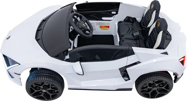 Elektrické autíčko Lamborghini Revuelto XL bílé