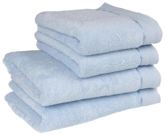 Tegatex Bavlněný ručník / osuška z mikro bavlny - sv. modrá Velikost: 50*90 cm