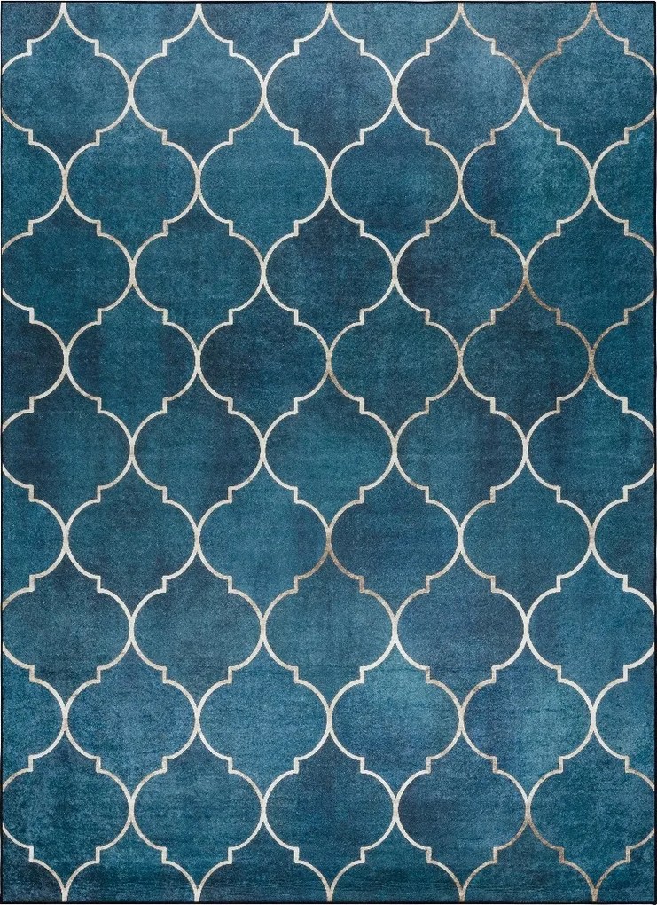 120x170 Kusový koberec Andre Maroccan trellis 1181 blue