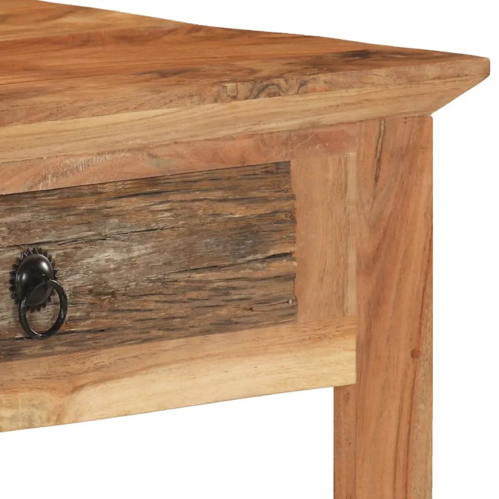 Psací Stůl 110 X 50 X75 Cm Masivní Recyklované Dřevo