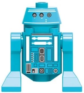 Postavičky Star wars ke stavebnici Lego Varianta: 32 Astromech R2-D2 hologram