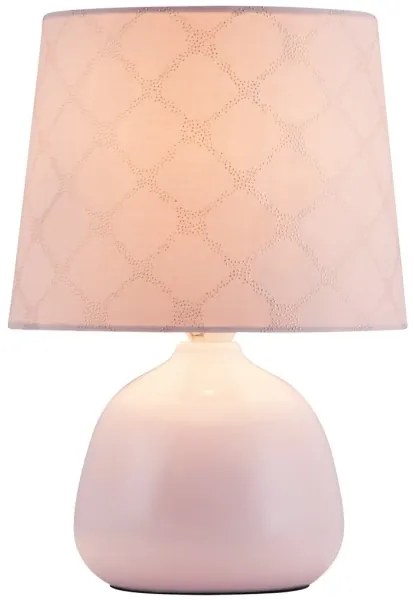 Rabalux 4384 - Stolní lampa ELLIE E14/40W růžová