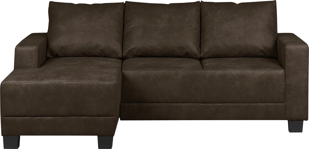 XXXLutz ROHOVÁ SEDAČKA, textil, tmavě hnědá MID.YOU - Sedací soupravy - 001628000212