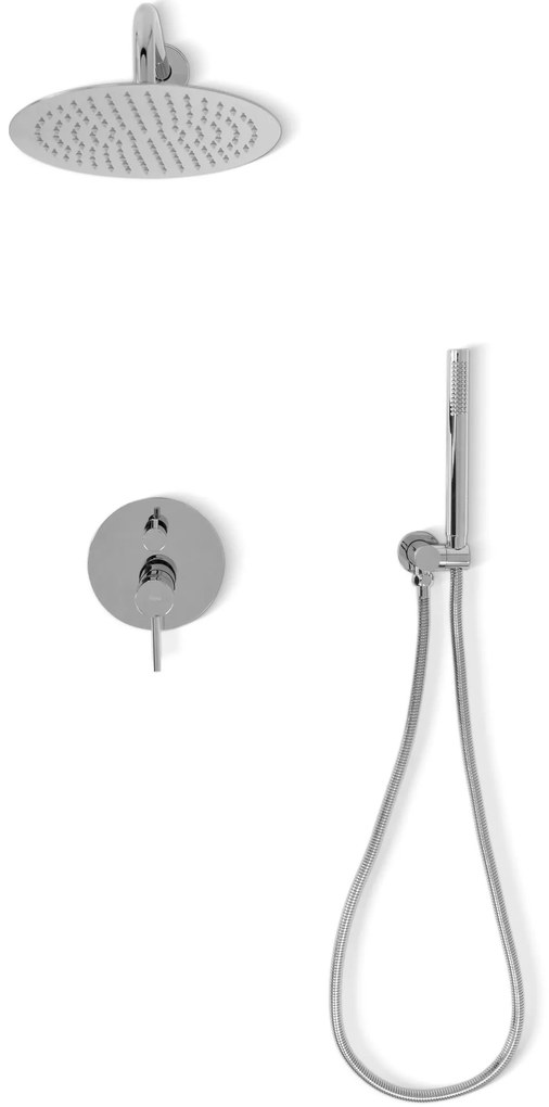 Rea Lungo - Podomítkový sprchový set, chrom, REA-P8007