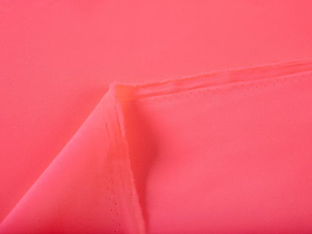 Biante Dekorační obdélníkový ubrus Rongo RG-046 Neonově růžový 120x140 cm