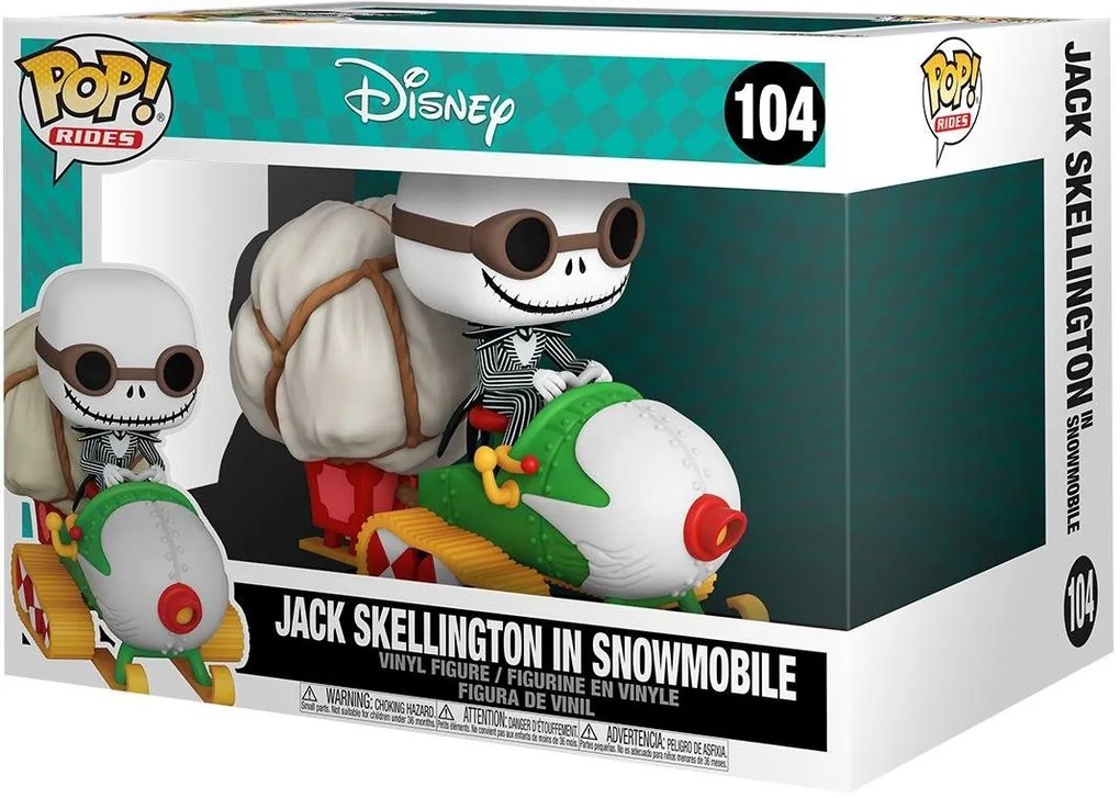 Funko pop ride: nbc s7 - jack w/goggles & snowmobile