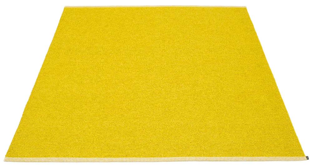 Vinylový koberec Pappelina MONO Mustard/Lemon Velikost pappelina: 140x200 cm
