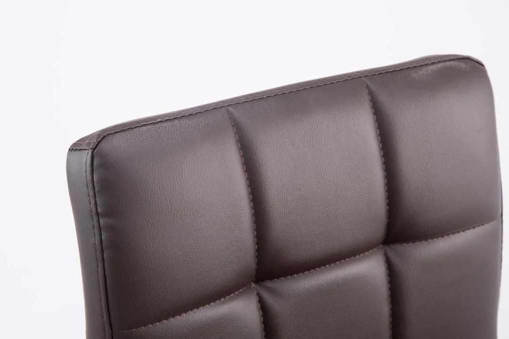 Sada 2 ks relaxační křeslo Palma V2 umělá kůže – hnědá