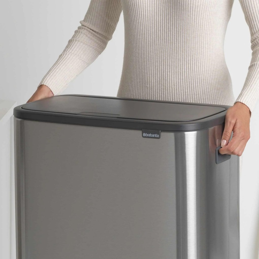 Brabantia BO Touch Bin 2x30L matna ocel otiskuvzdorná