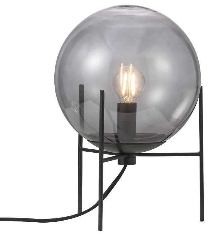 Stolní lampa Nordlux Alton (kouřové sklo, černá (rozbaleno)) 47645047R